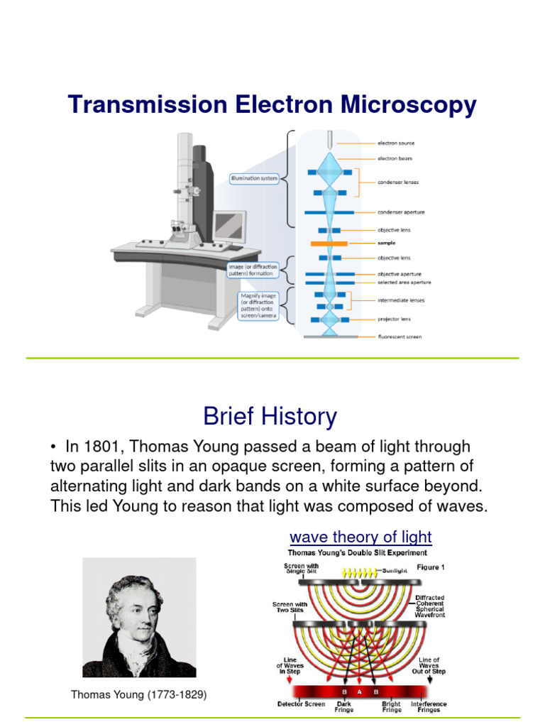 Transmission Electron Microscopy (TEM) | PDF | Angular Resolution | Microscope