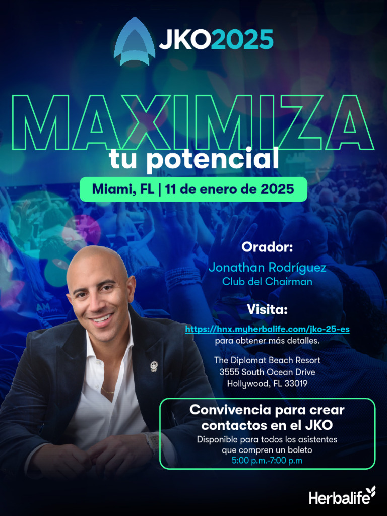Convivencia JKO 2025 en Miami | PDF