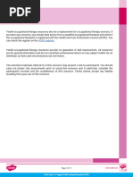 OT Sensory Profile Adolescent Self Questionnaire | PDF