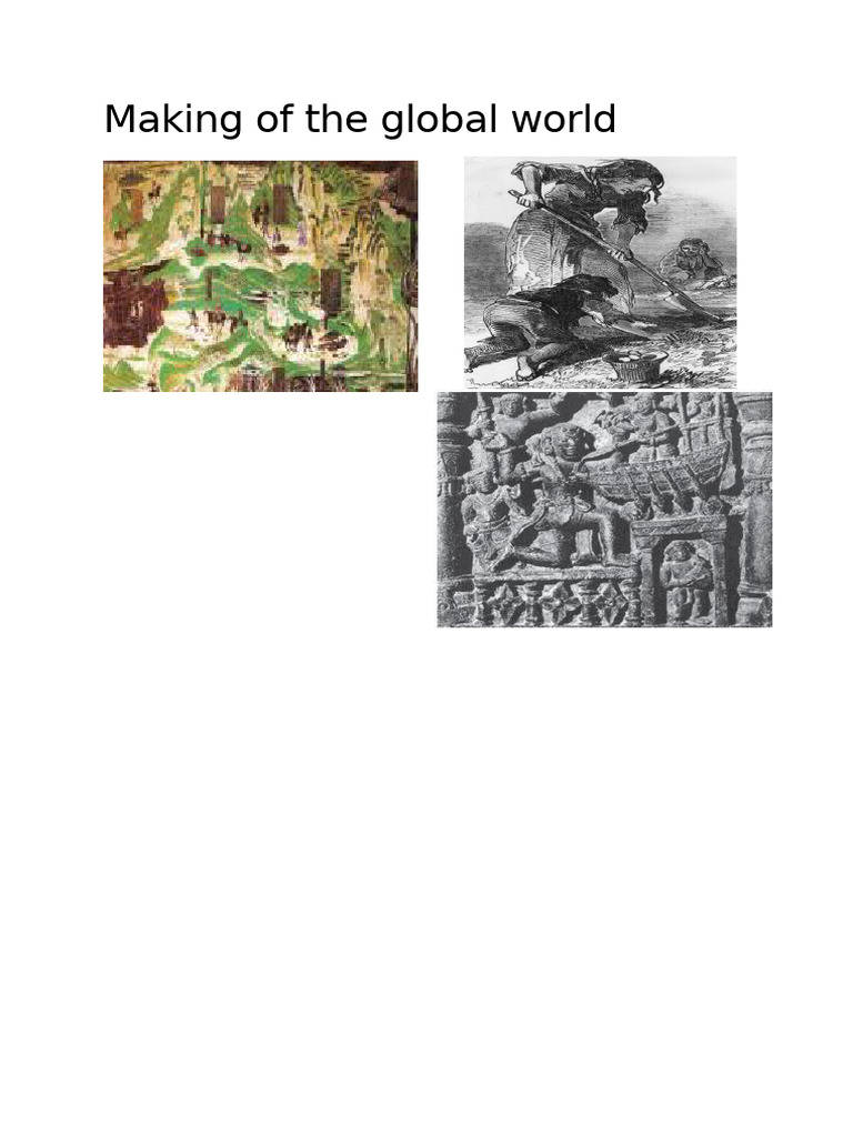 Making of The Global World | PDF