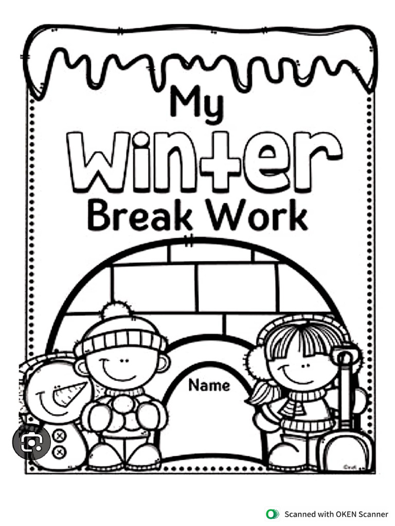 Class 3 Holiday Homework | PDF