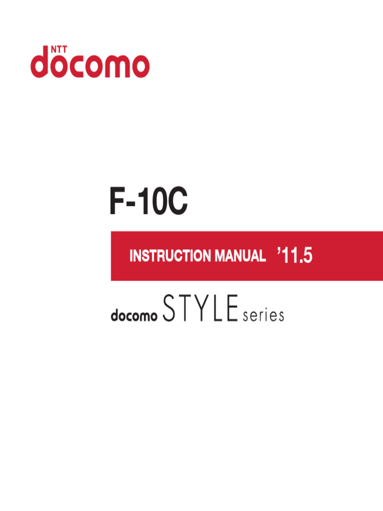 F-10C E Manual | PDF | Ac Power Plugs And Sockets | Electrical Connector