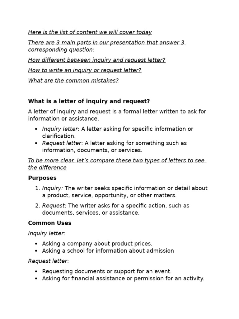 Trancript of LOI Letter | PDF