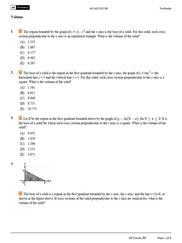 Volume (5) | PDF | Cartesian Coordinate System | Volume