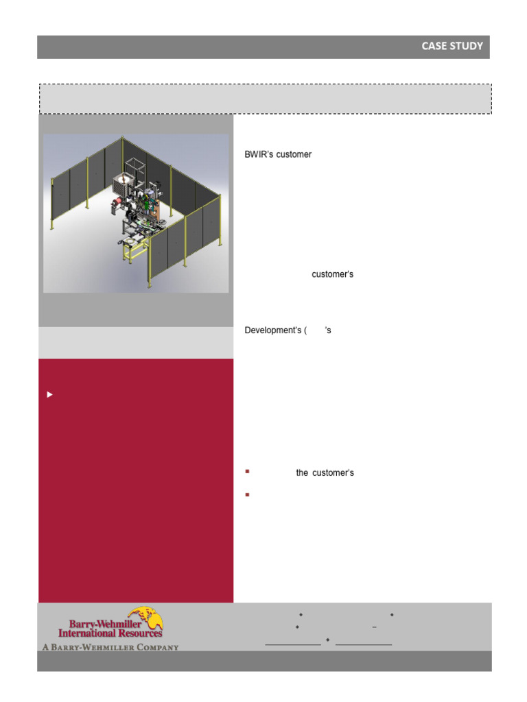 BWIR Casestudy Flexitalic Automation | PDF | Automation | Business