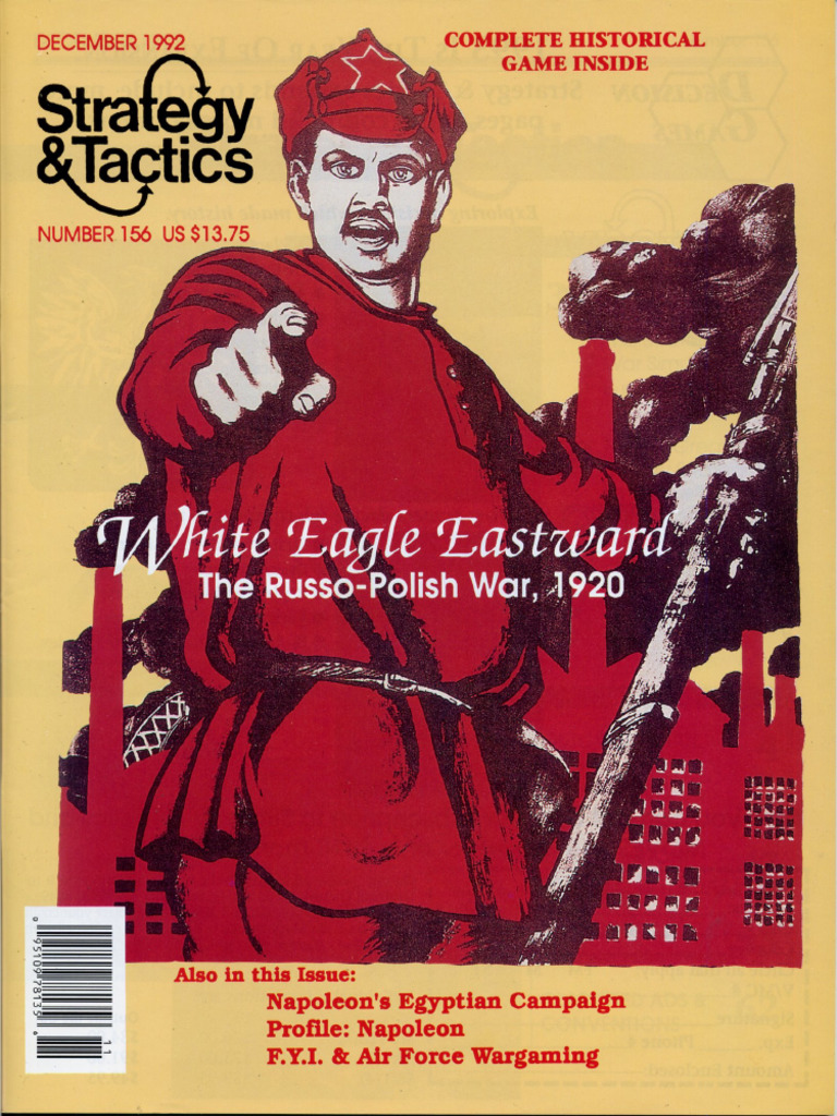SPI - Strategy & Tactics 156 - White Eagle Eastward - The Russo-Polish ...