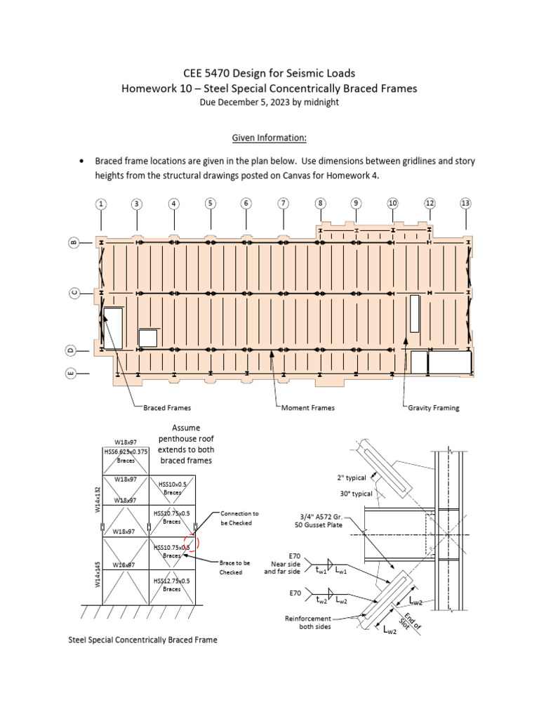 Homework 10 | PDF | Beam (Structure) | Column