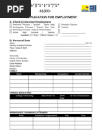 Employee Joining Form | PDF