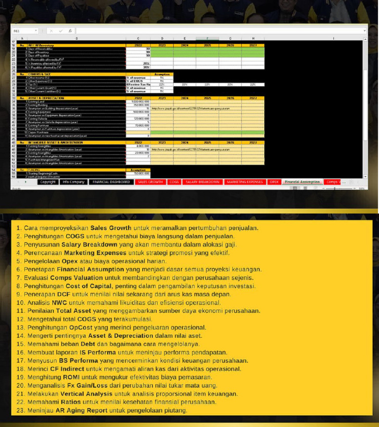 Mini Mba Excel Dan Proyeksi Join Kelas SFM 19 | PDF