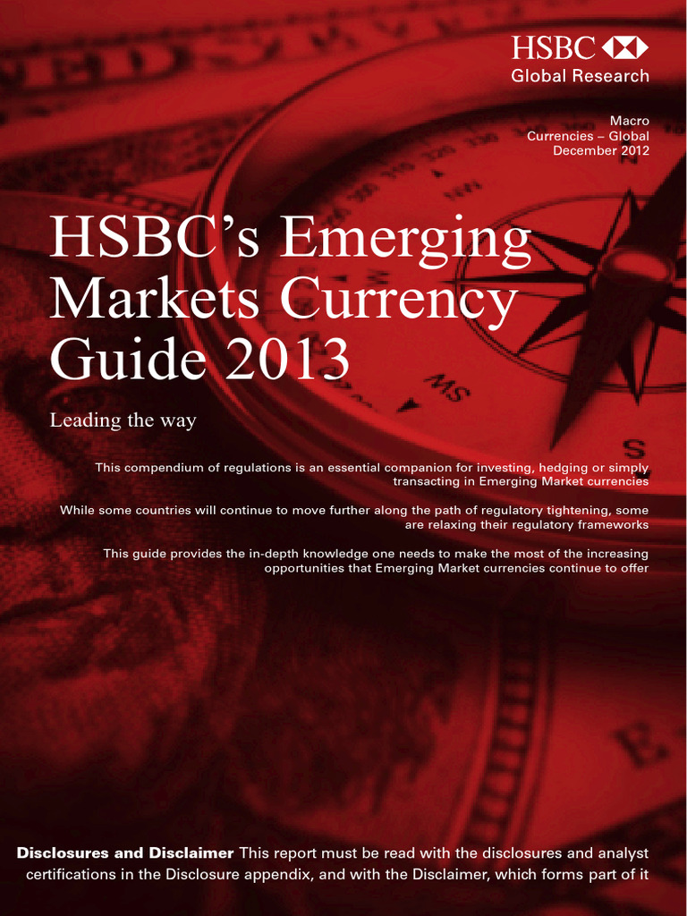 HSBC EM Currency Guide 2013 | PDF | Foreign Exchange Market | Renminbi