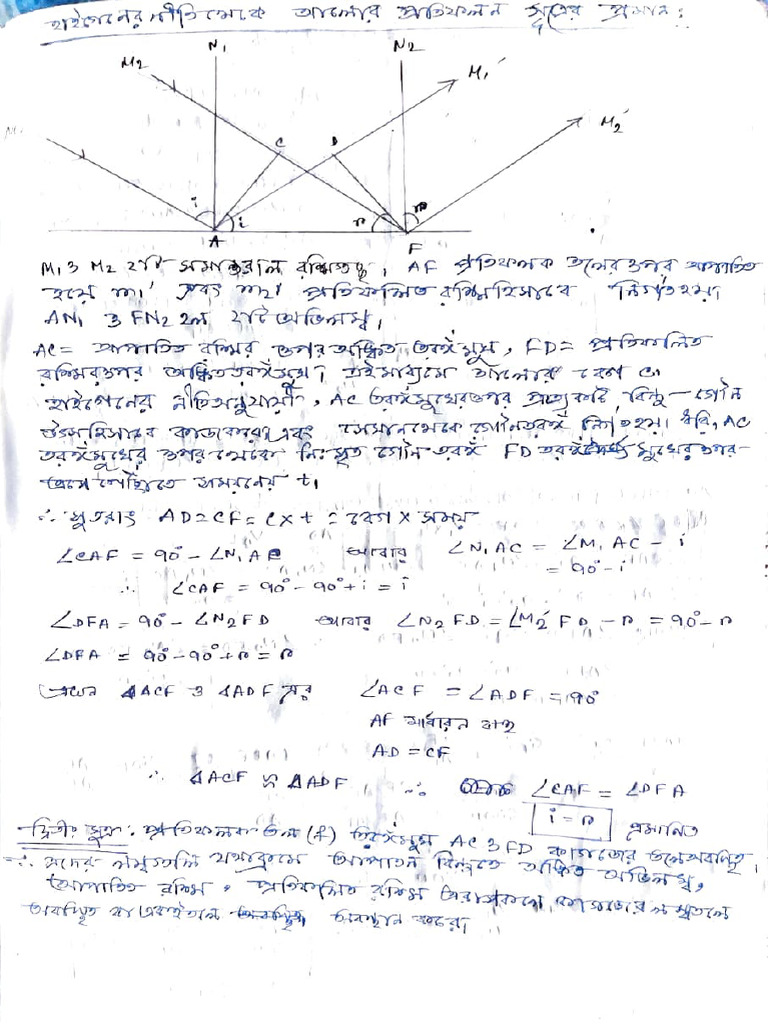 Huygens Principle and Diffraction | PDF