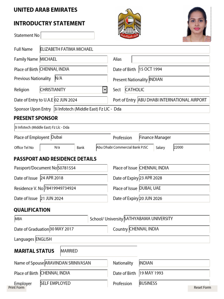 Introductory Statement V1 | PDF