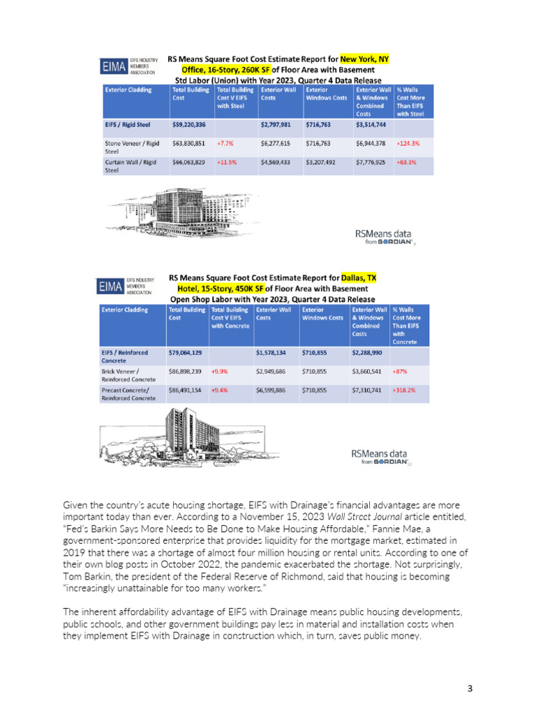 Eifs Advantage Issue 1 Affordability and Cost Comparison 120123-Pages-3 ...