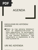 Agenda | PDF