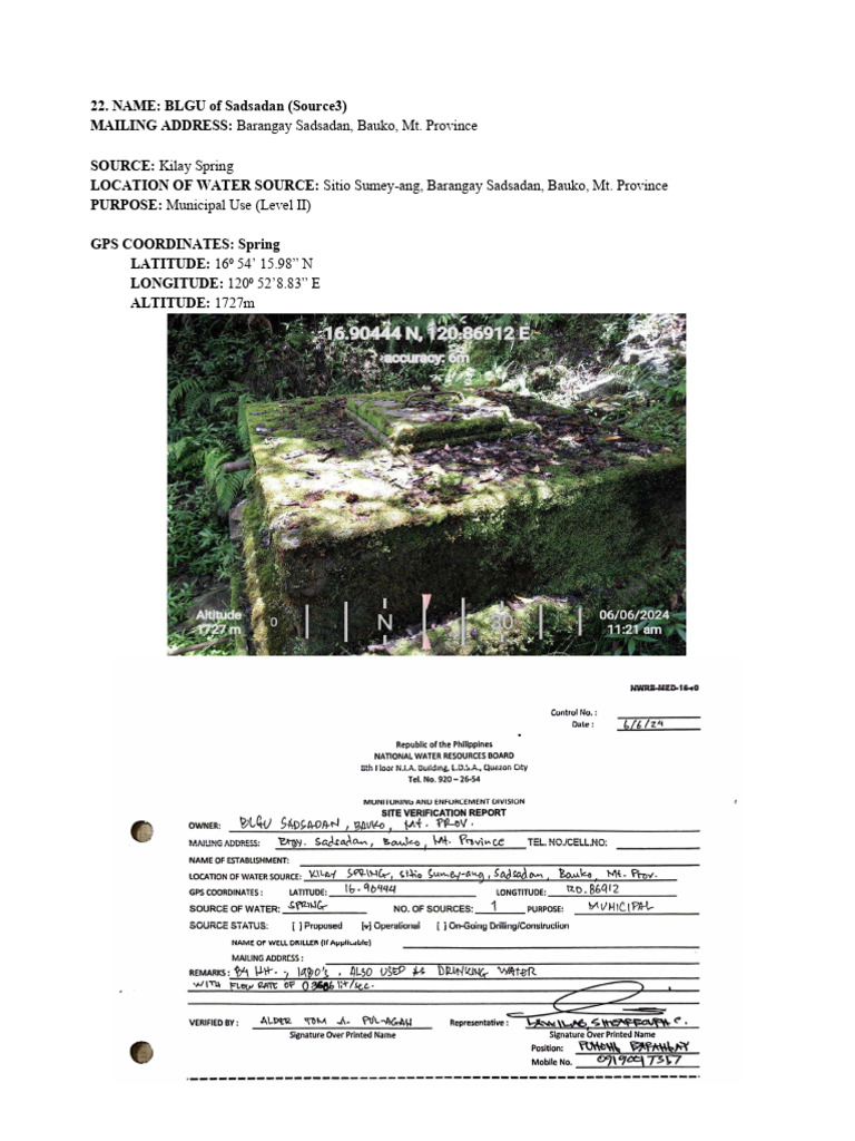 BLGU of Sadsadan (Source4) | PDF