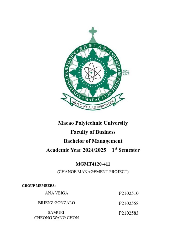 Change Management Project | PDF | Turnover (Employment) | Employment