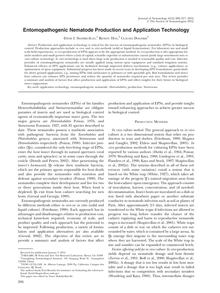 EPN Production & Application Tech | PDF