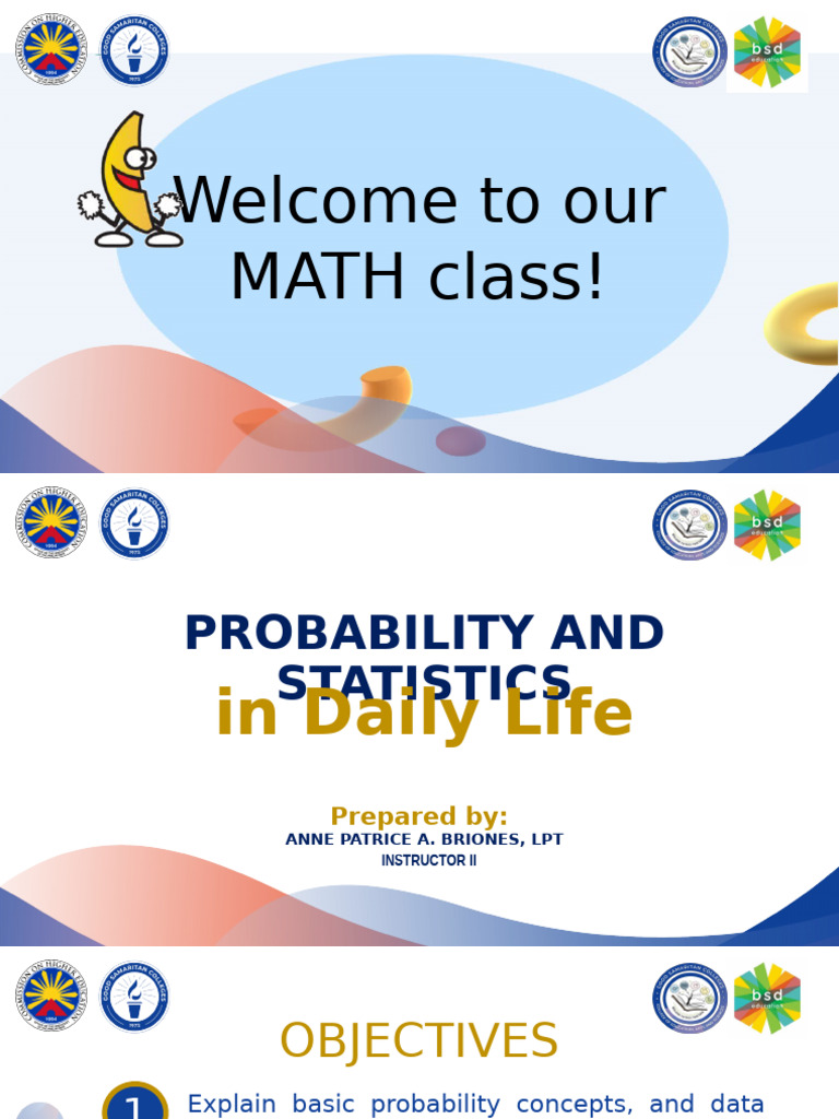 Math100 Finals Lesson1 | PDF | Data Analysis | Probability