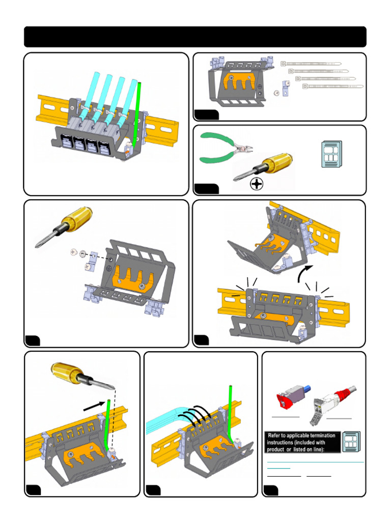 ind_shielded-din-panel_ii | PDF | Manufactured Goods | Building Engineering
