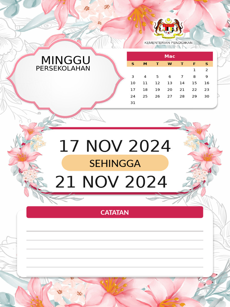 4) Pembahagi Minggu | PDF