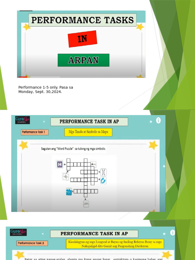 q1 Performance Tasks in AP 2 | PDF