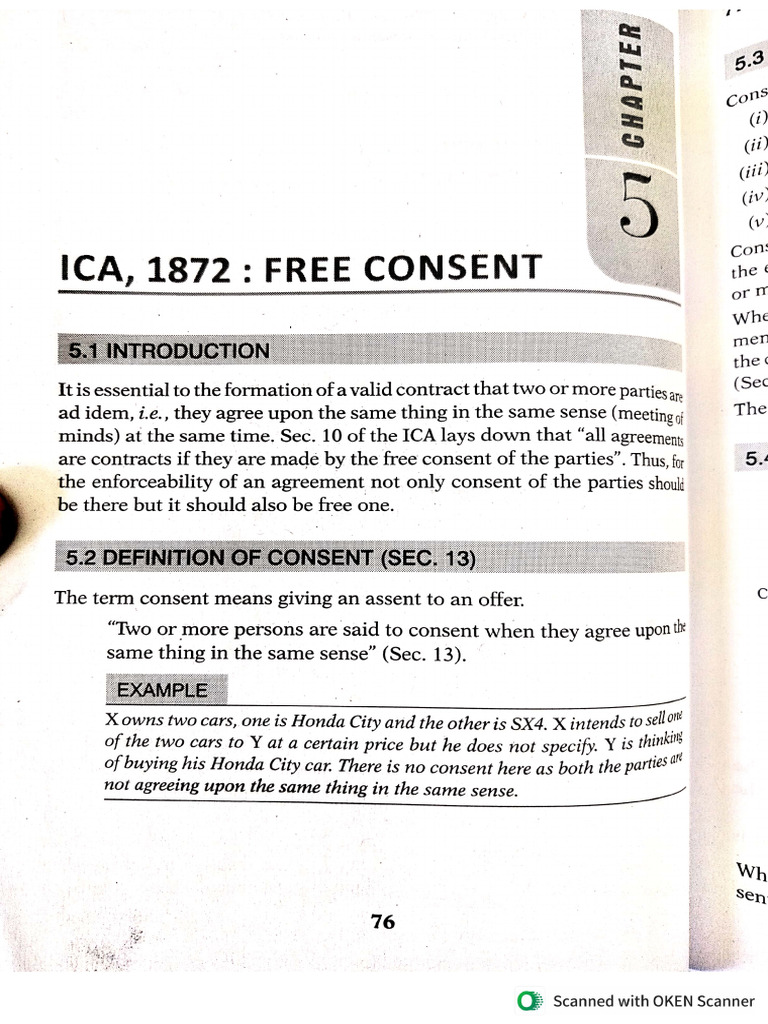 Free Consent | PDF