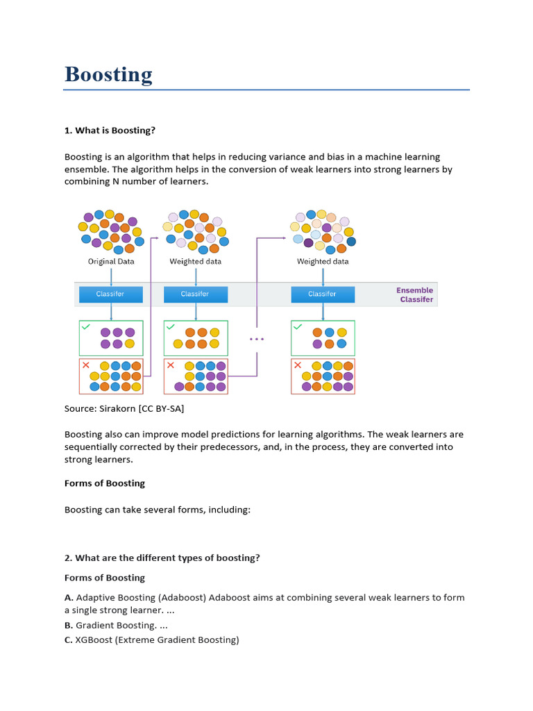 Boosting | PDF | Computer Programming | Statistical Analysis