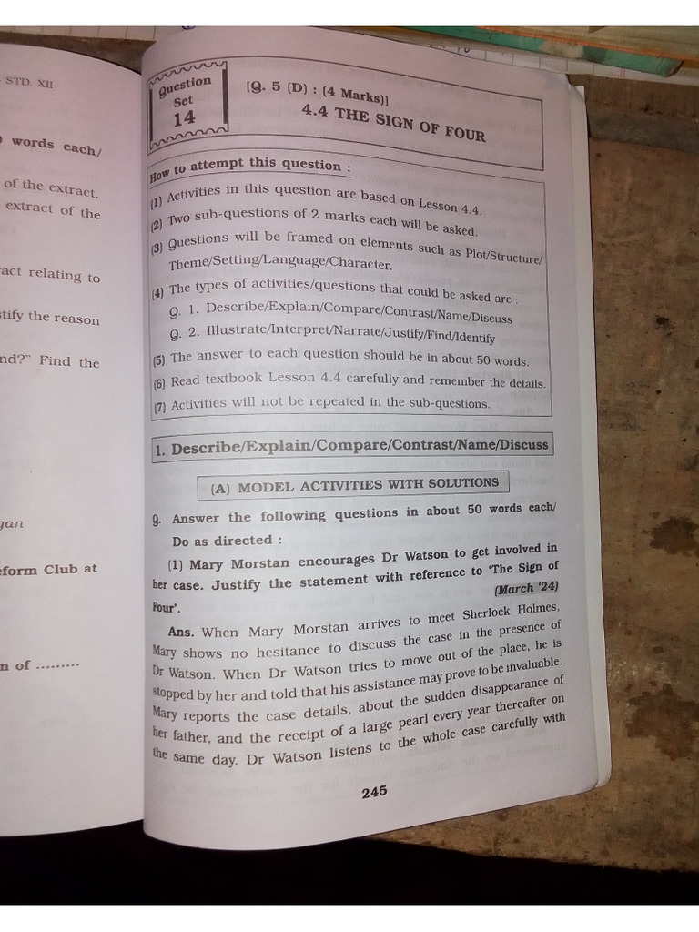 4.4 The Sign of Four | PDF