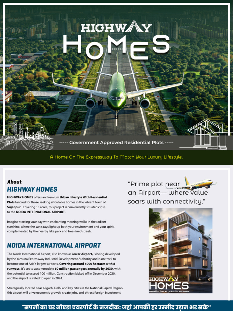 Highway Homes Brochure | PDF | Transport Infrastructure | Economies