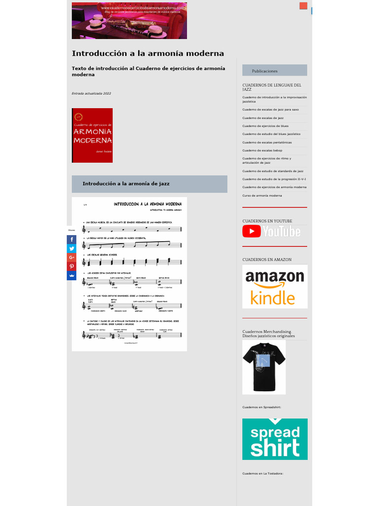 Introducción A La Armonía Moderna | PDF | Jazz | Elementos de la música