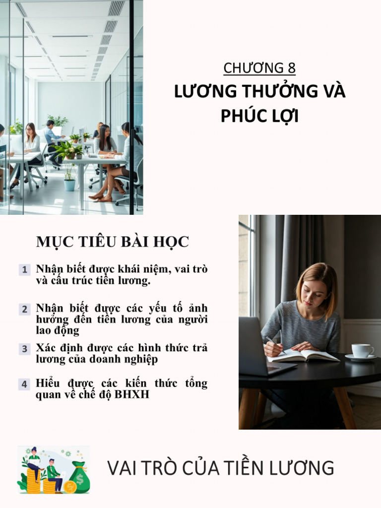 24 - HKĐông - QTNNL - Chương 8 - Lương Thưởng Phúc Lợi | PDF