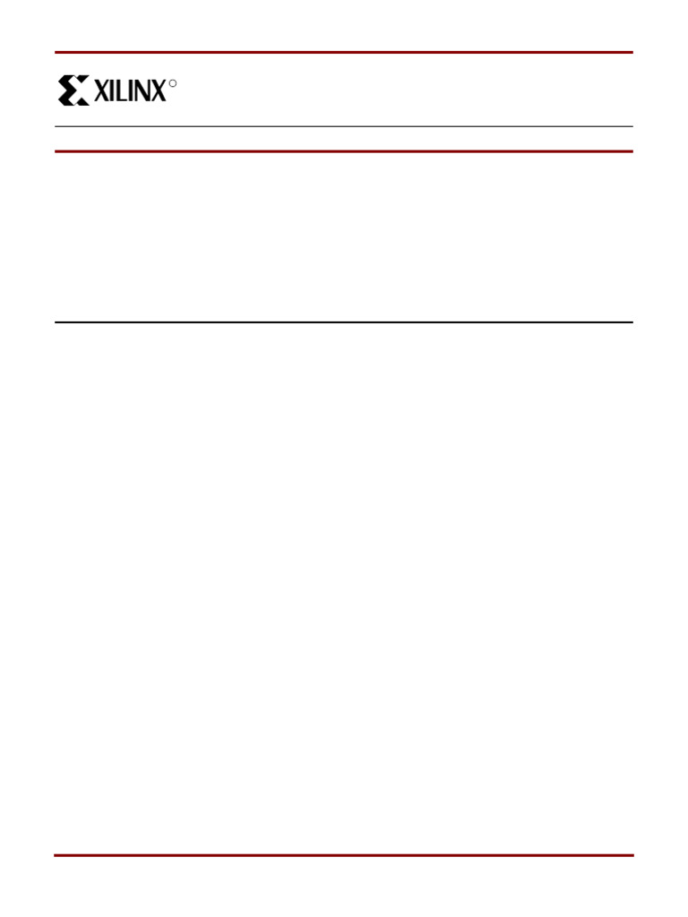 xapp203 | PDF | Vhdl | Field Programmable Gate Array