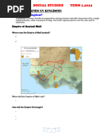 The Rise and Fall of The Mali Empire 1 PDF | PDF