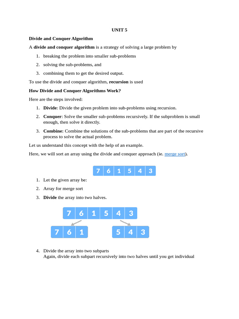 Unit 5 Pdf Algorithms And Data Structures Algorithms
