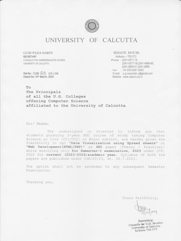 MDC Course CUS 69 | PDF