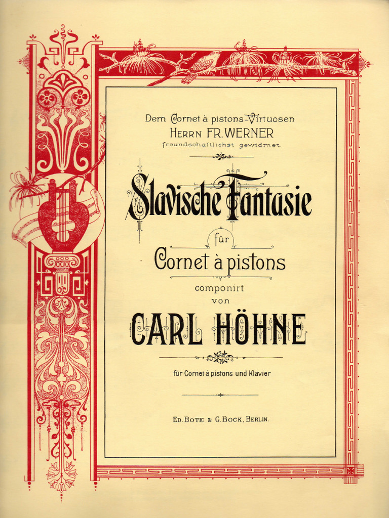 Slavische Fantasie C.höhne | PDF