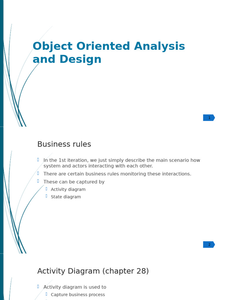 OOAD@Lecture 10 - Activity State Diagrams | PDF | Point Of Sale | Receipt