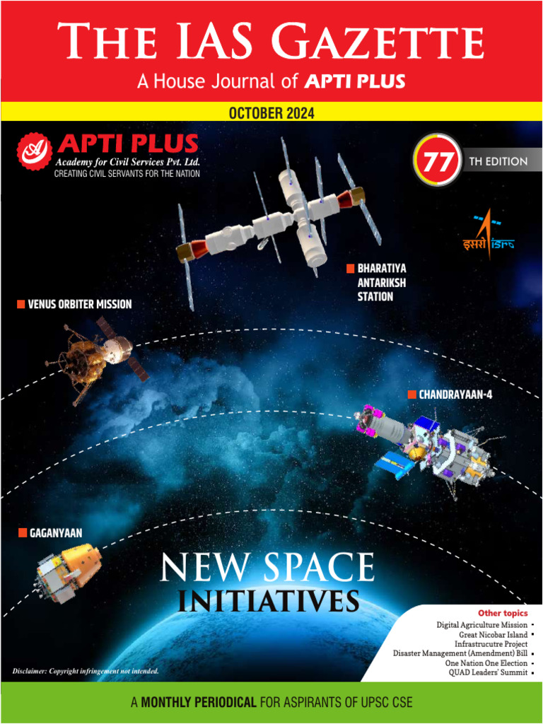 APTI PLUS Current Affairs Monthly Magazine October 2024 | PDF | Government | Common Law