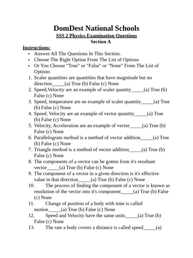 ss2 physics_112321 | PDF | Acceleration | Velocity