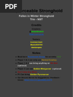 TDS Solo Fallen Strategy | PDF