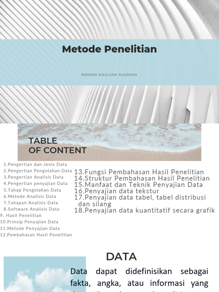 Minggu 10 Metlit Kep EXT | PDF