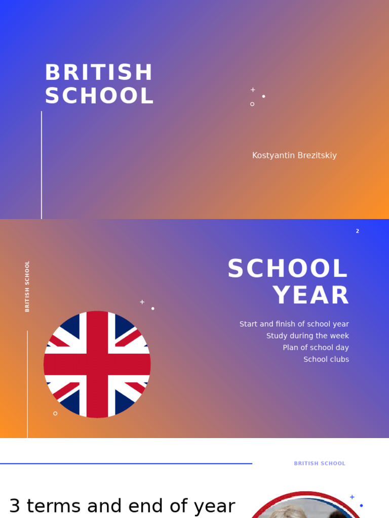 British School Year Overview | PDF