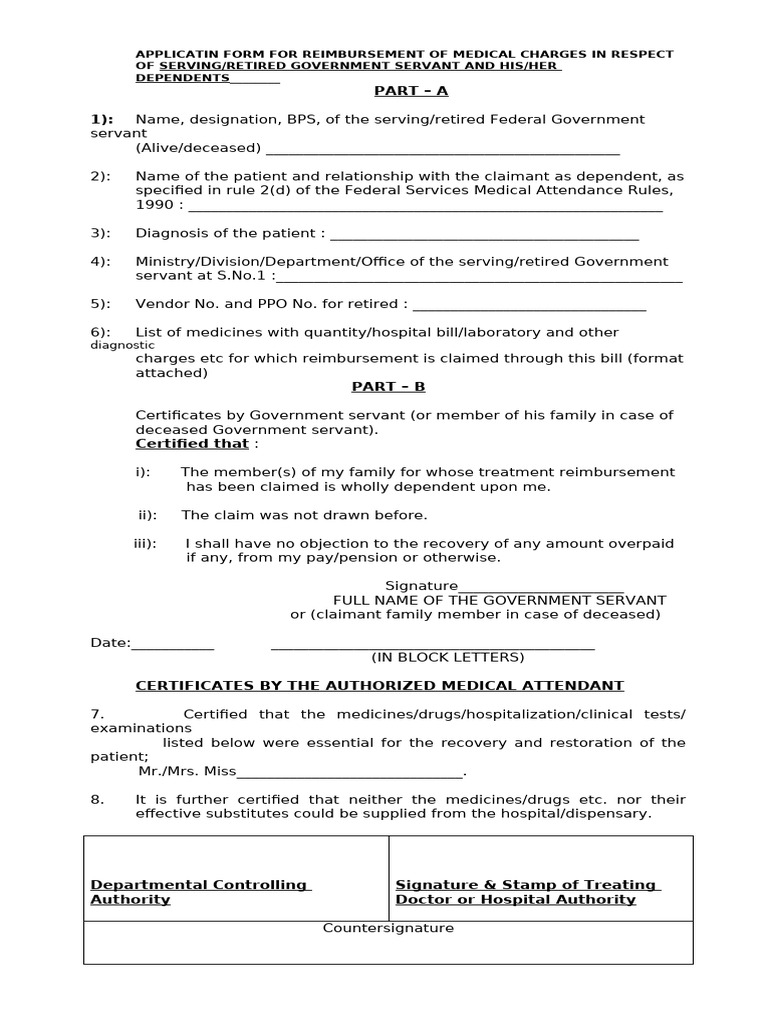 Medical Proforma (1) | PDF | Hospital | Medical Diagnosis