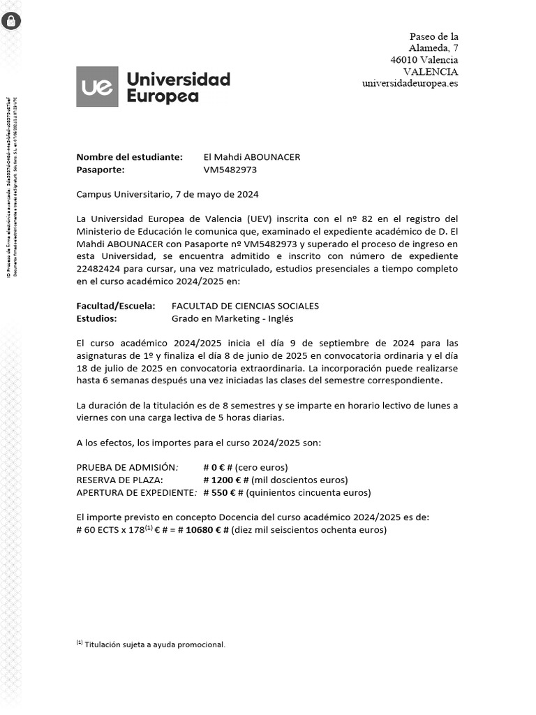 224G2405 AG1 06may Valencia | PDF