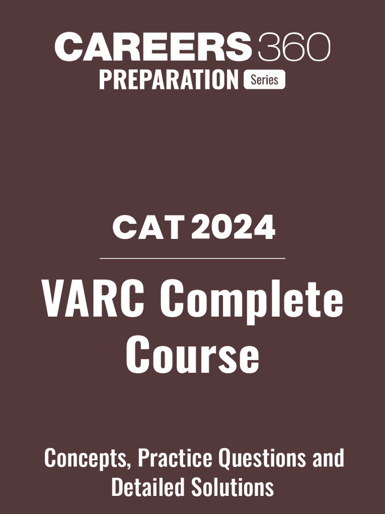 VARC Complete Course 2024 | PDF | Quantum Computing | Solar Cell