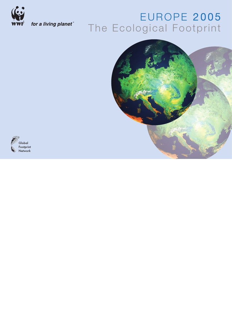 Europe 2005 Ecological Footprint | PDF | Sustainability | Resource