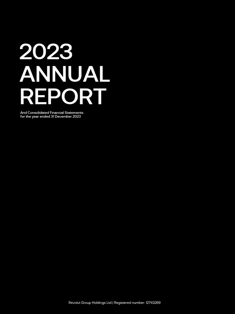 Revolut Annual Report 2023 Summary | PDF | Financial Statement | Banks