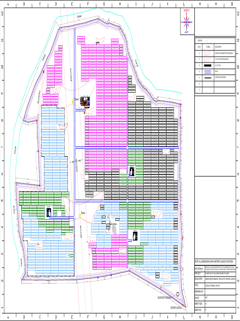 As Built Array Layout - CPP2 | PDF