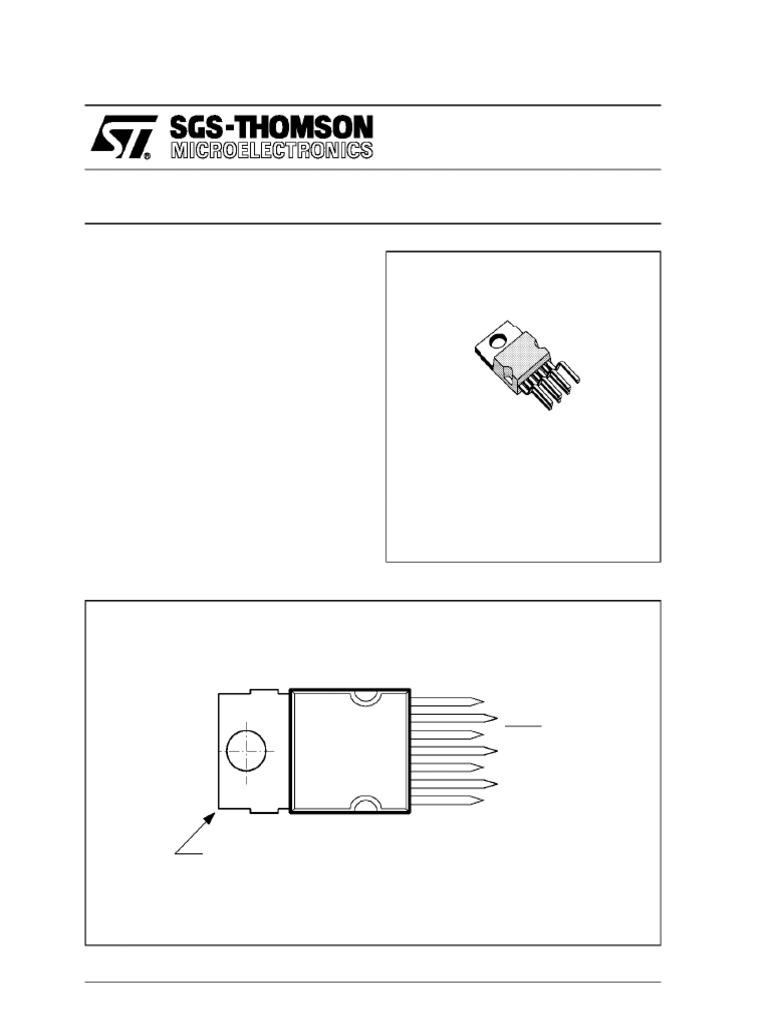 TDA8137 | PDF | Voltage | Electrical Engineering