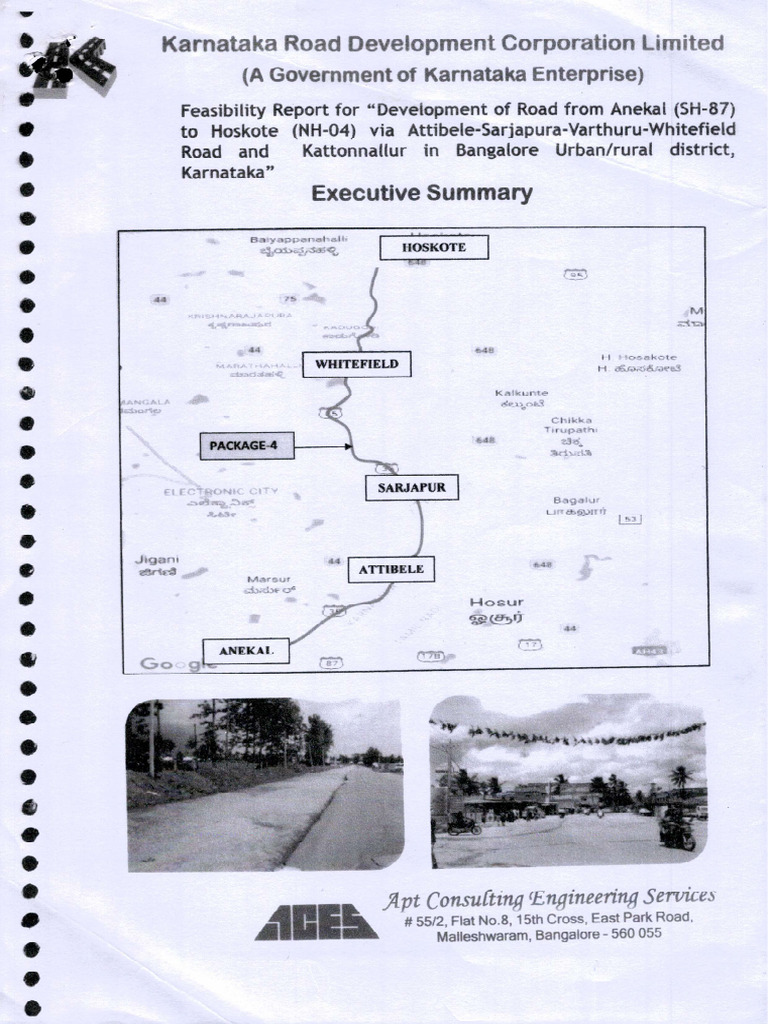KRDCL Anekal Hoskote | PDF